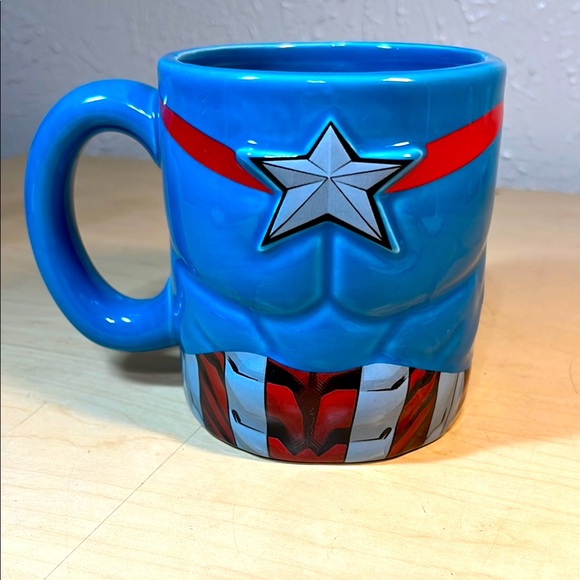 Marvel | Kitchen | Marvel Avengers Captain America Coffee Cup | Poshmark